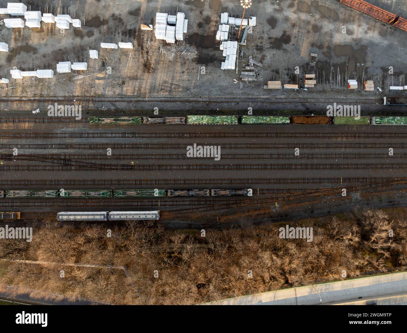 Aerial view bay ridge brooklyn hi-res stock photography and images - Alamy