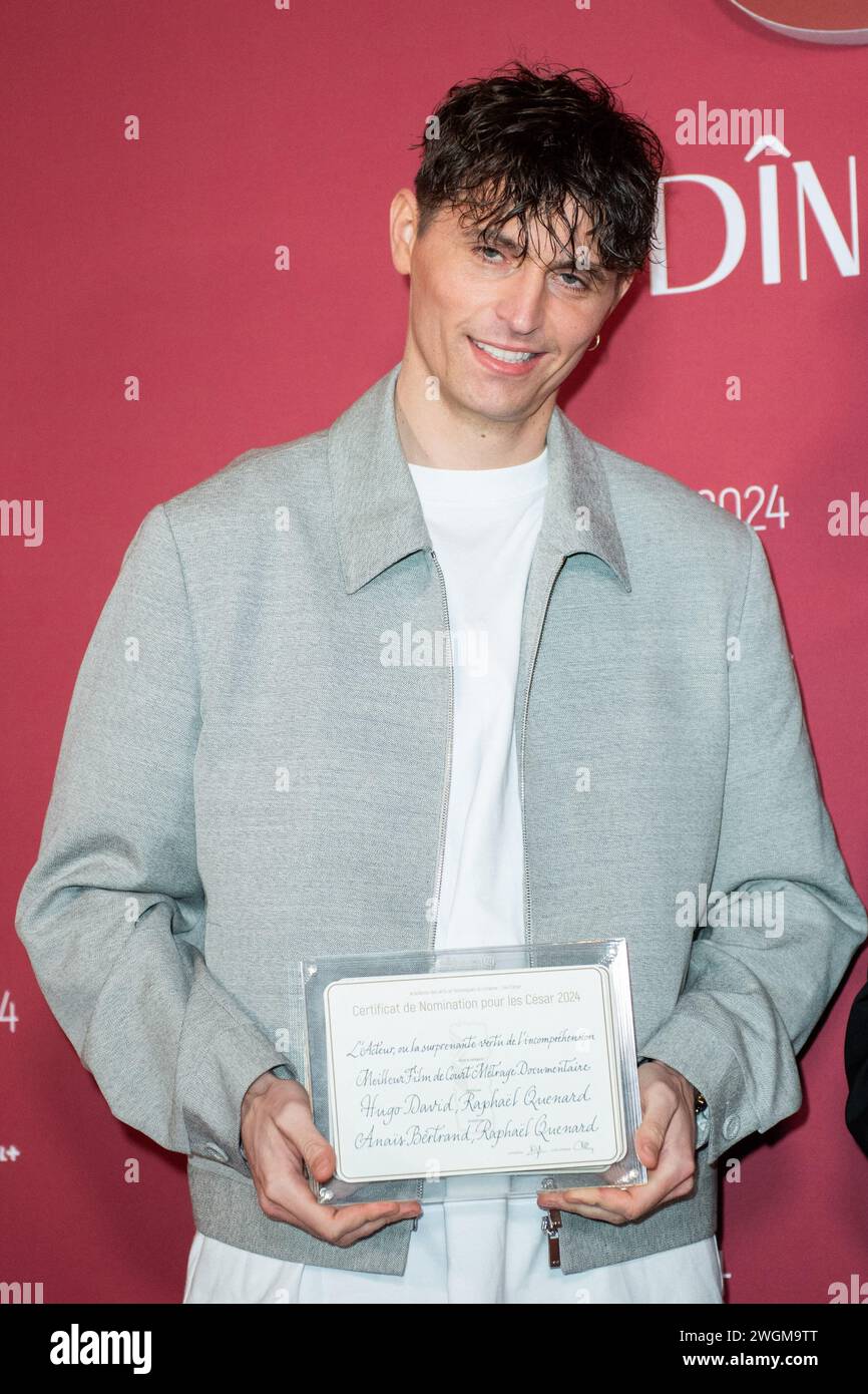 Paris, France. 05th Feb, 2024. Raphael Quenard attending the Cesar 2024 ...