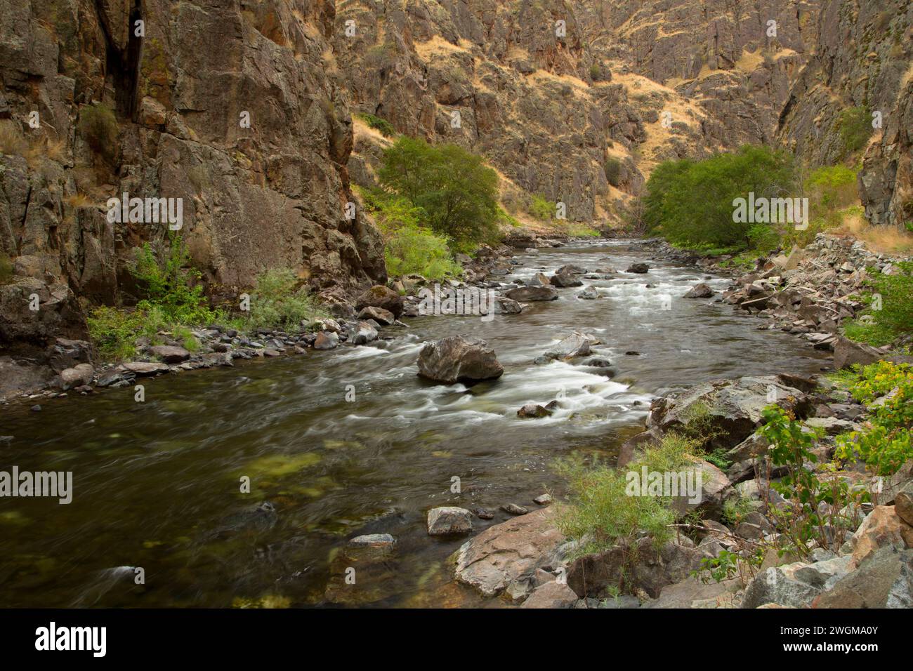 Imnaha Wild and Scenic River along Imnaha River Trail, Hells Canyon National Recreation Area ...