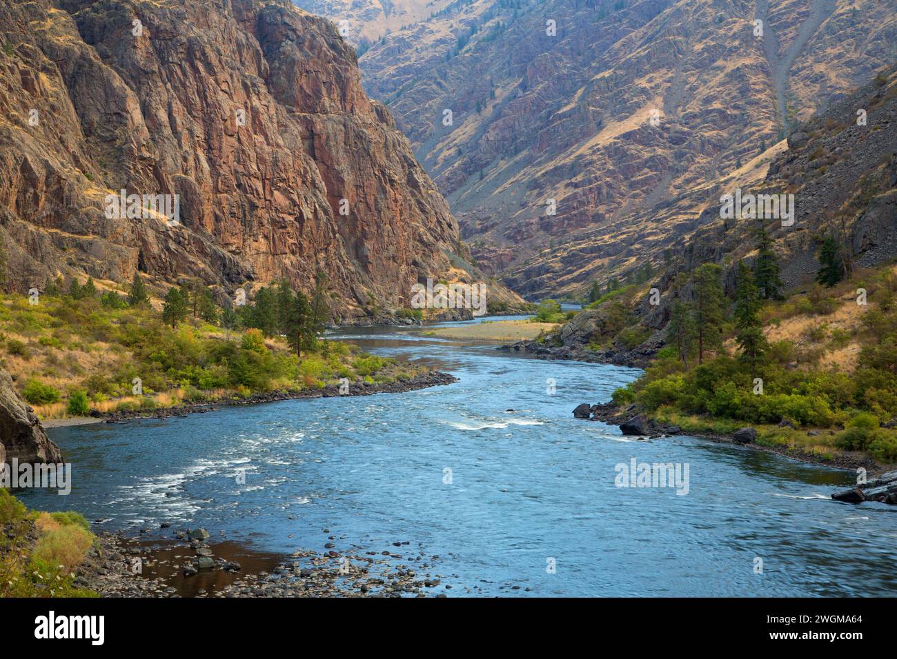 Snake Wild and Scenic River along Stud Creek Trail, Hells Canyon National Recreation Area, Hells ...