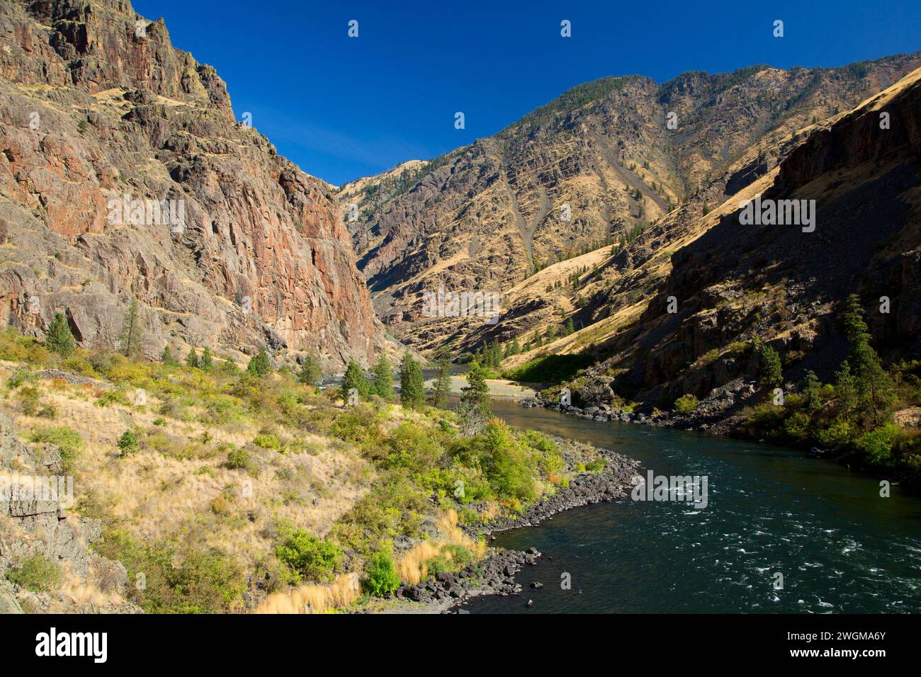 Snake Wild and Scenic River along Stud Creek Trail, Hells Canyon ...