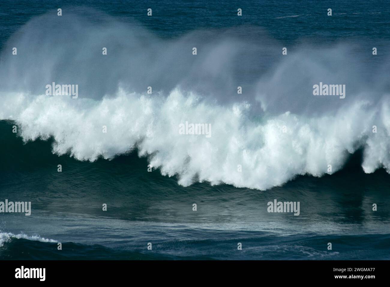 Storm waves, Boiler Bay State Park, Oregon Stock Photo - Alamy
