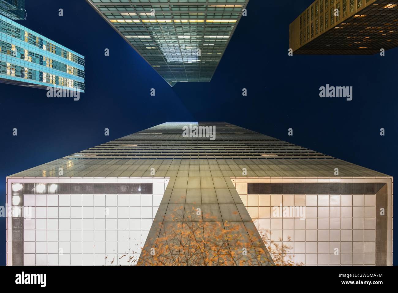 New York City - Dec 4, 2022: The Citigroup Center (formerly Citicorp ...