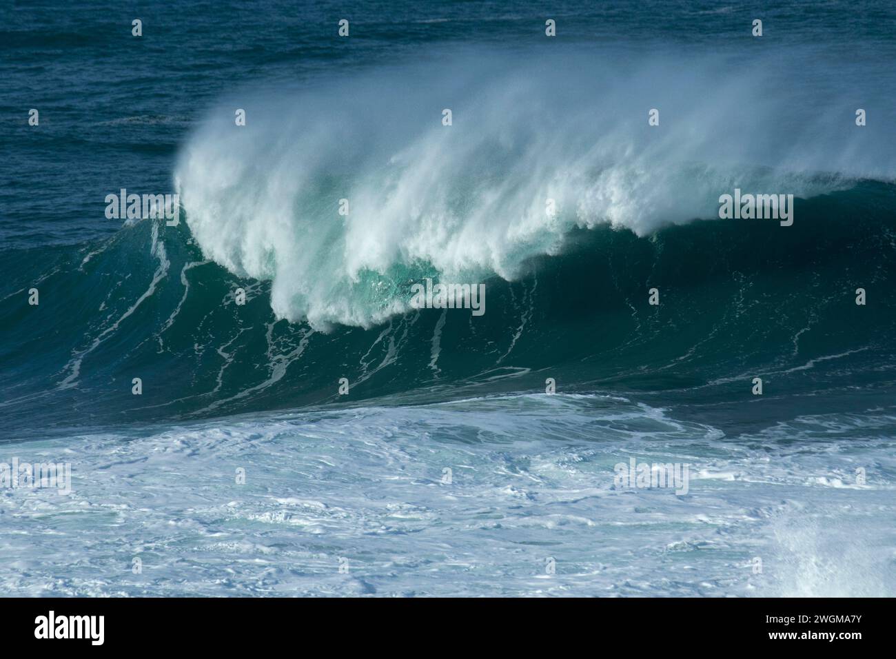 Storm waves, Boiler Bay State Park, Oregon Stock Photo - Alamy