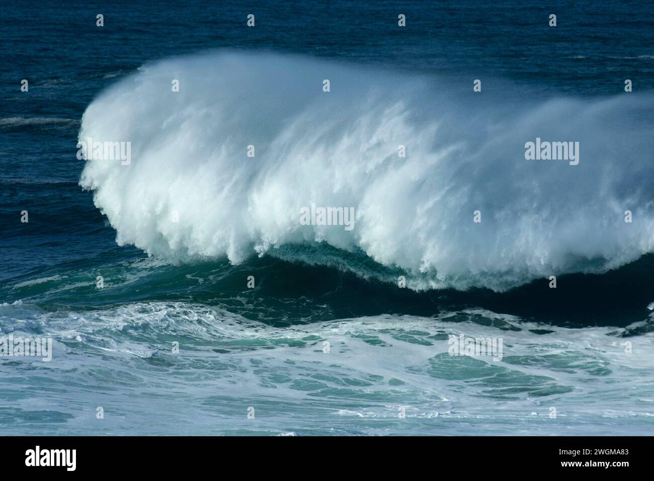 Storm waves, Boiler Bay State Park, Oregon Stock Photo - Alamy