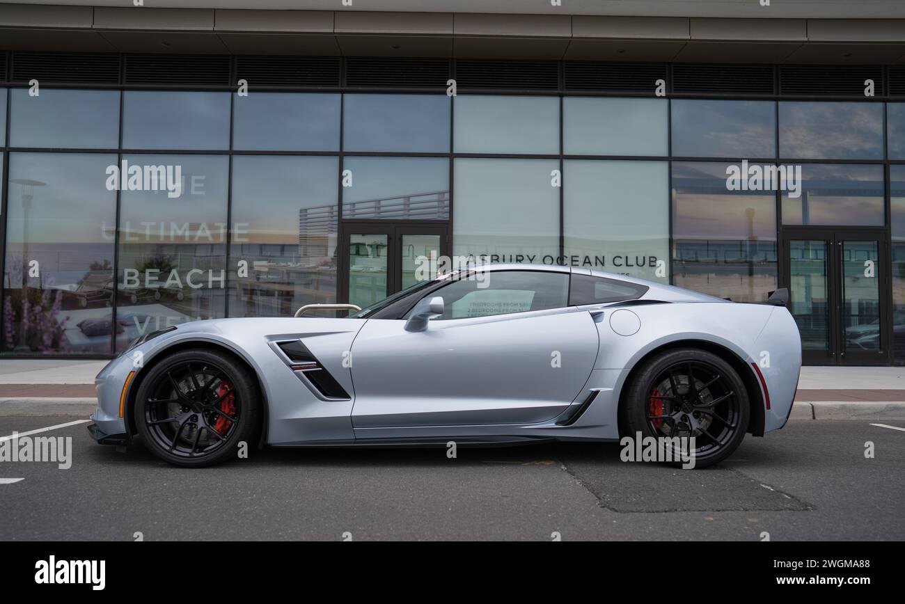 Silverstone blue metallic hi-res stock photography and images - Alamy