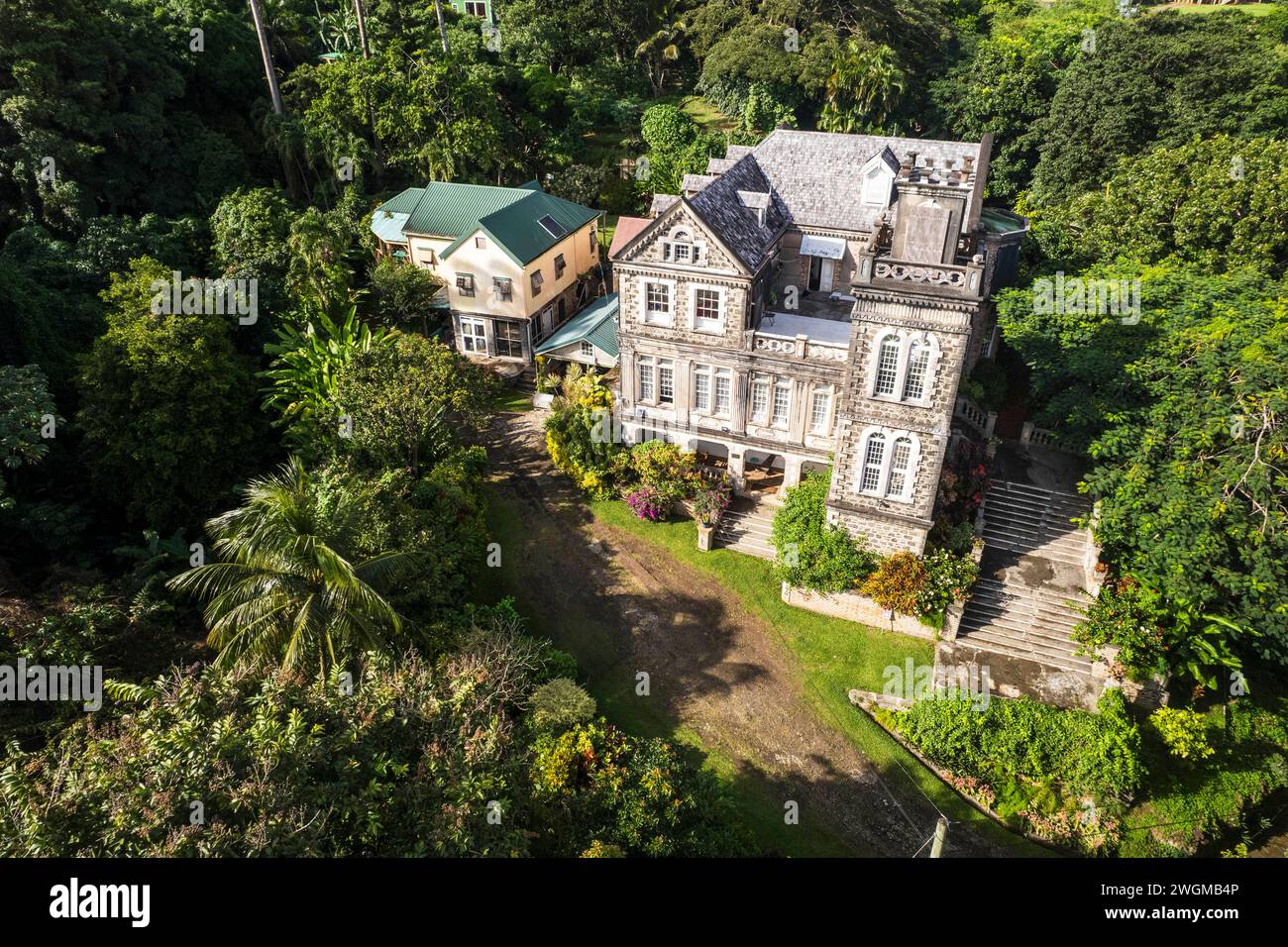 The Tower Estate, Grenada, West Indies Stock Photo - Alamy