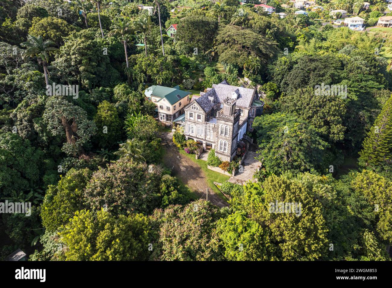 The Tower Estate, Grenada, West Indies Stock Photo - Alamy