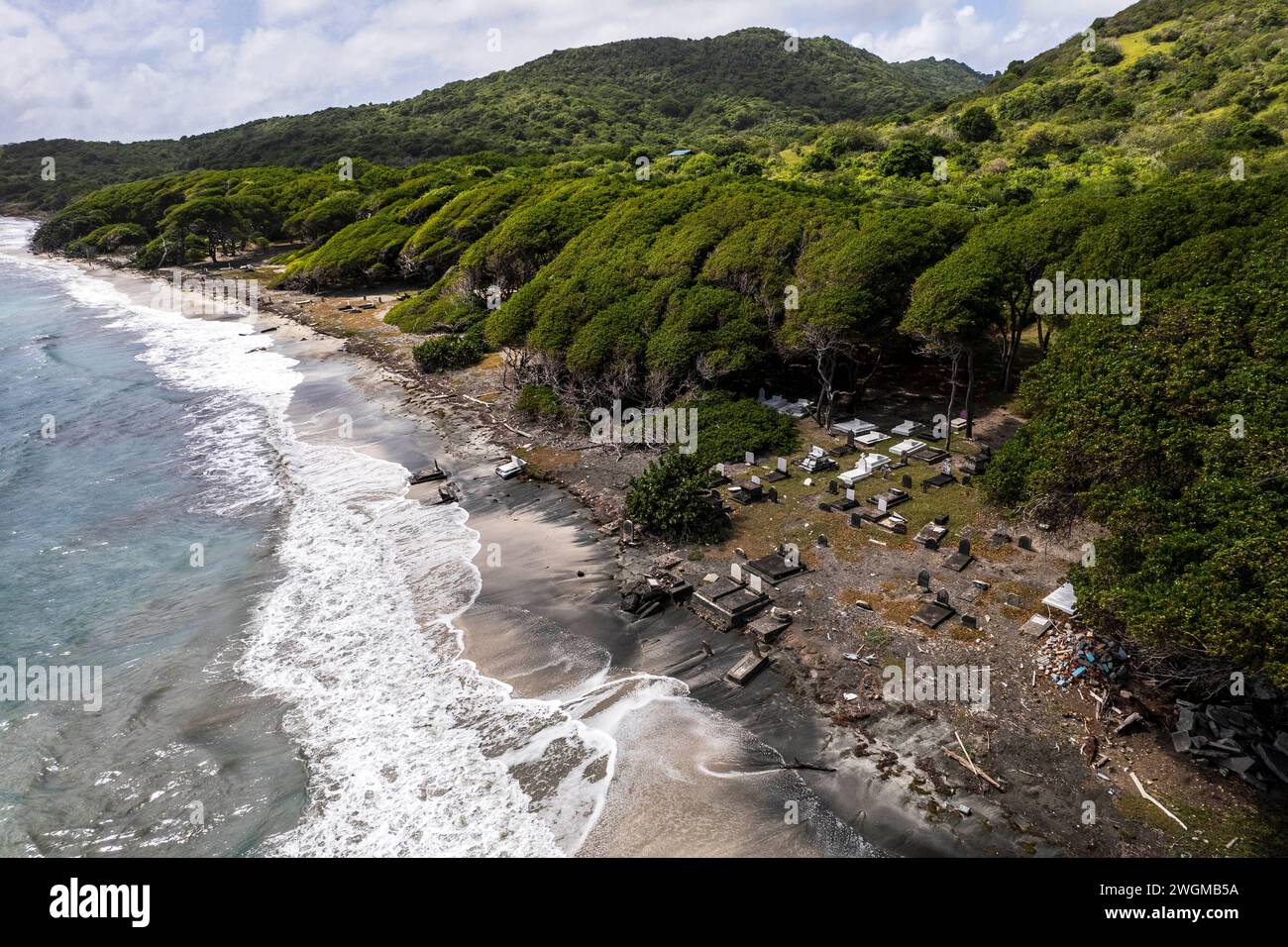 Semetery in the sea hi-res stock photography and images - Alamy