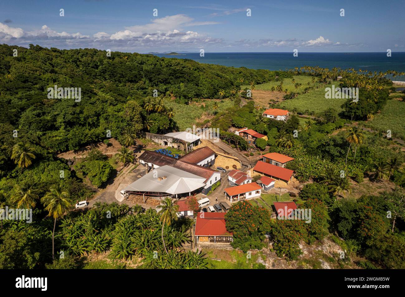 River Antoine Rum Distiller, Grenada, West Indies Stock Photo - Alamy