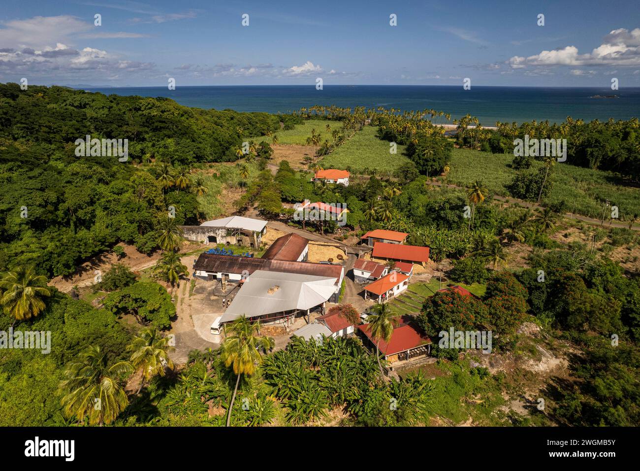 River Antoine Rum Distiller, Grenada, West Indies Stock Photo - Alamy