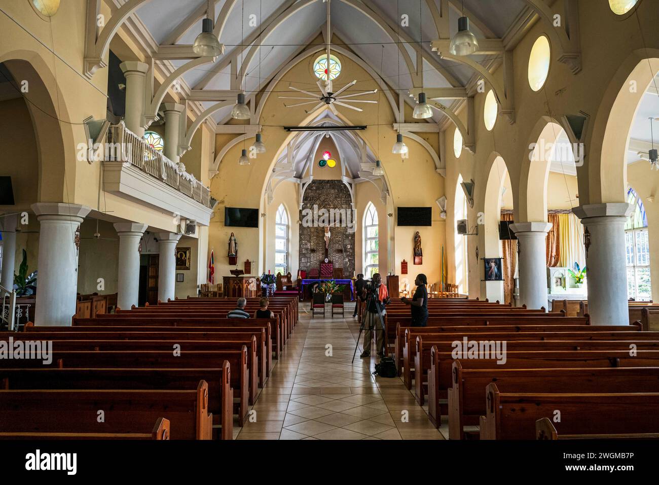 Immaculate Conception Cathedral, St. Georges, Grenada, West Indies ...