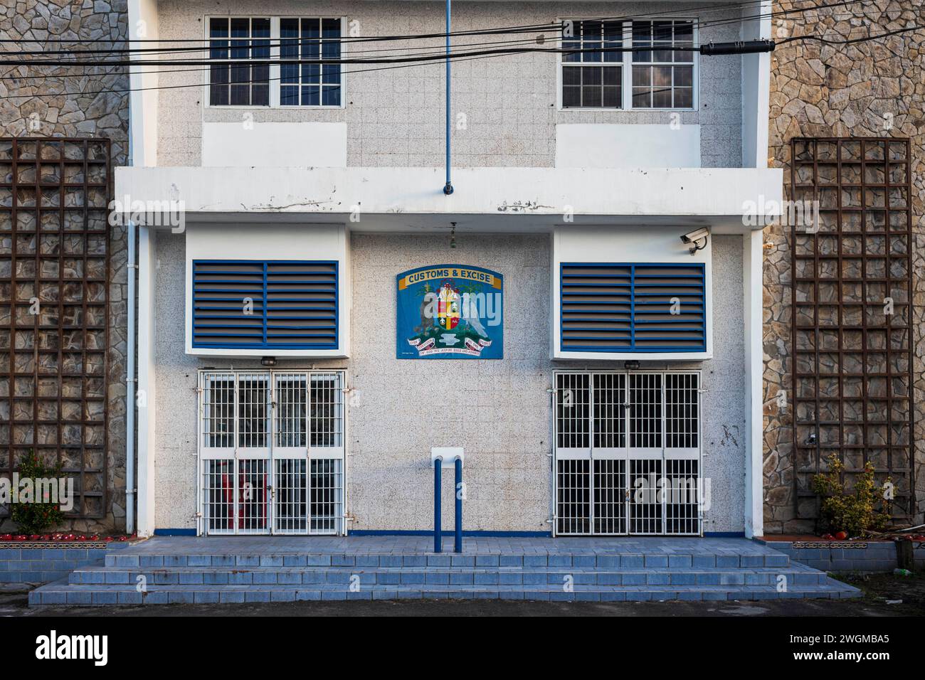 Grenada Customs and Excise Headquarters, St. Georges, Grenada, West ...