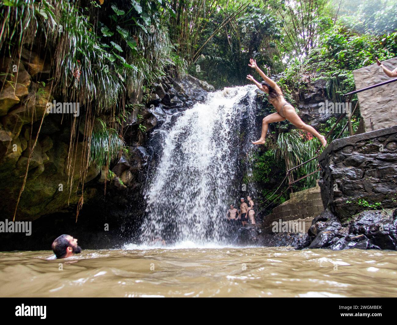 Annandale waterfall grenada hi-res stock photography and images - Alamy