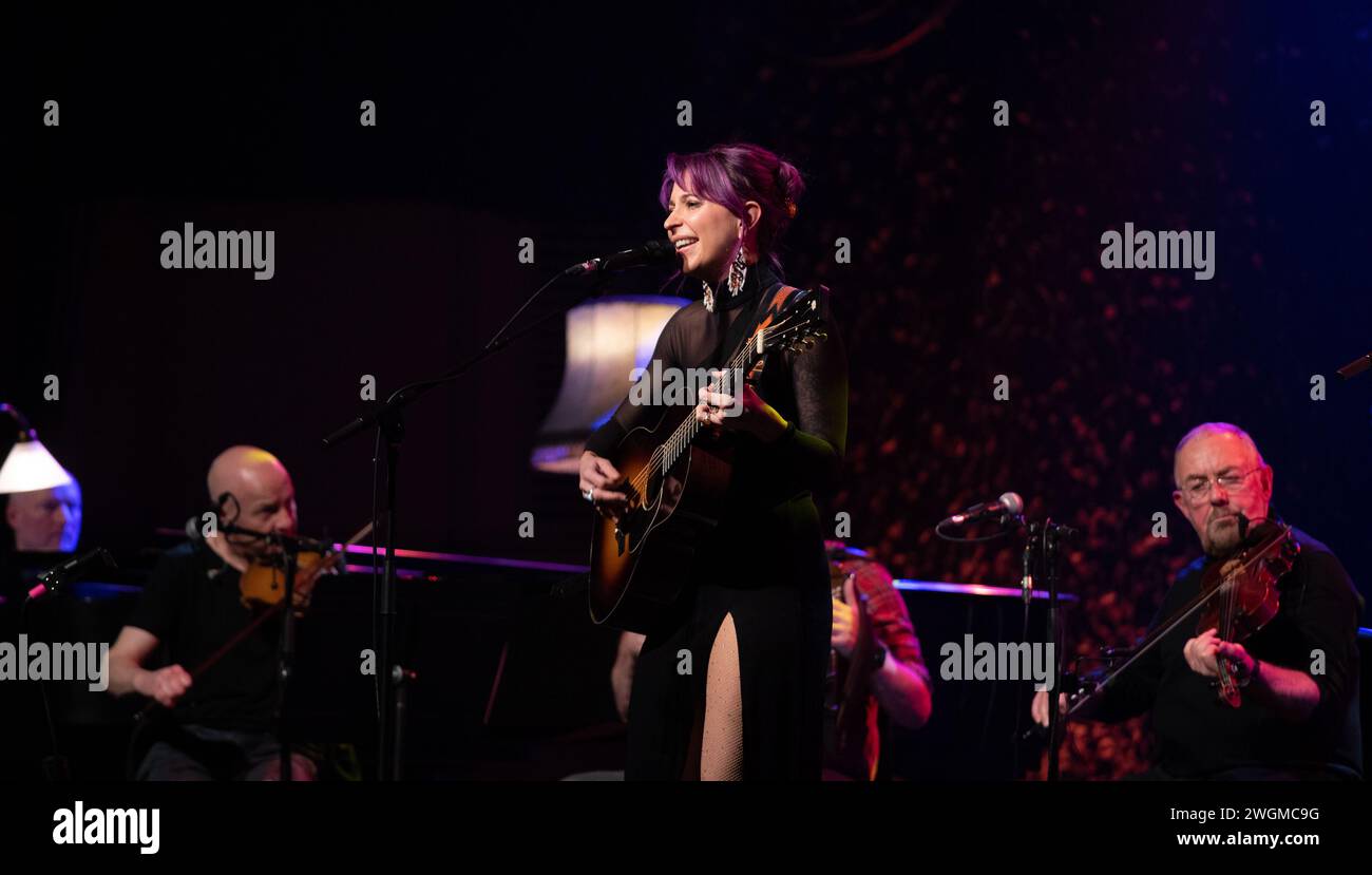 Glasgow, Scotland, UK. 04th Feb, 2024. Glasgow Scotland. Lindsay Lou ...