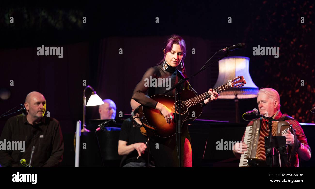 Glasgow, Scotland, UK. 04th Feb, 2024. Glasgow Scotland. Lindsay Lou ...