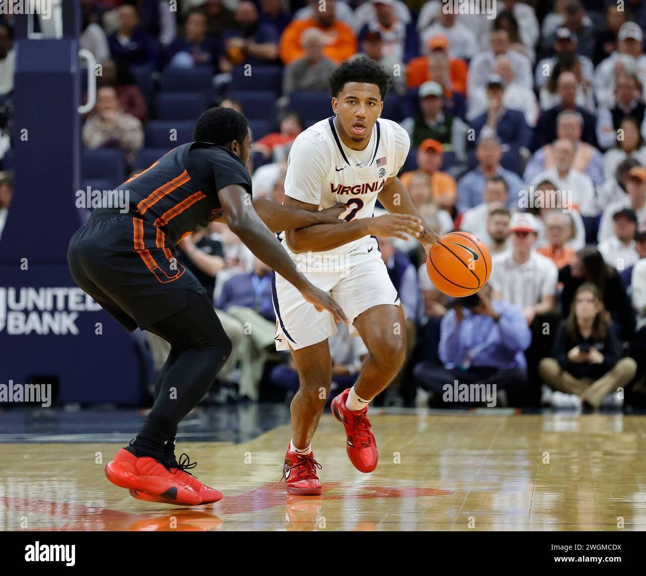Charlottesville, VA, USA. 5th Feb, 2024. Virginia Cavaliers Guard (2 ...