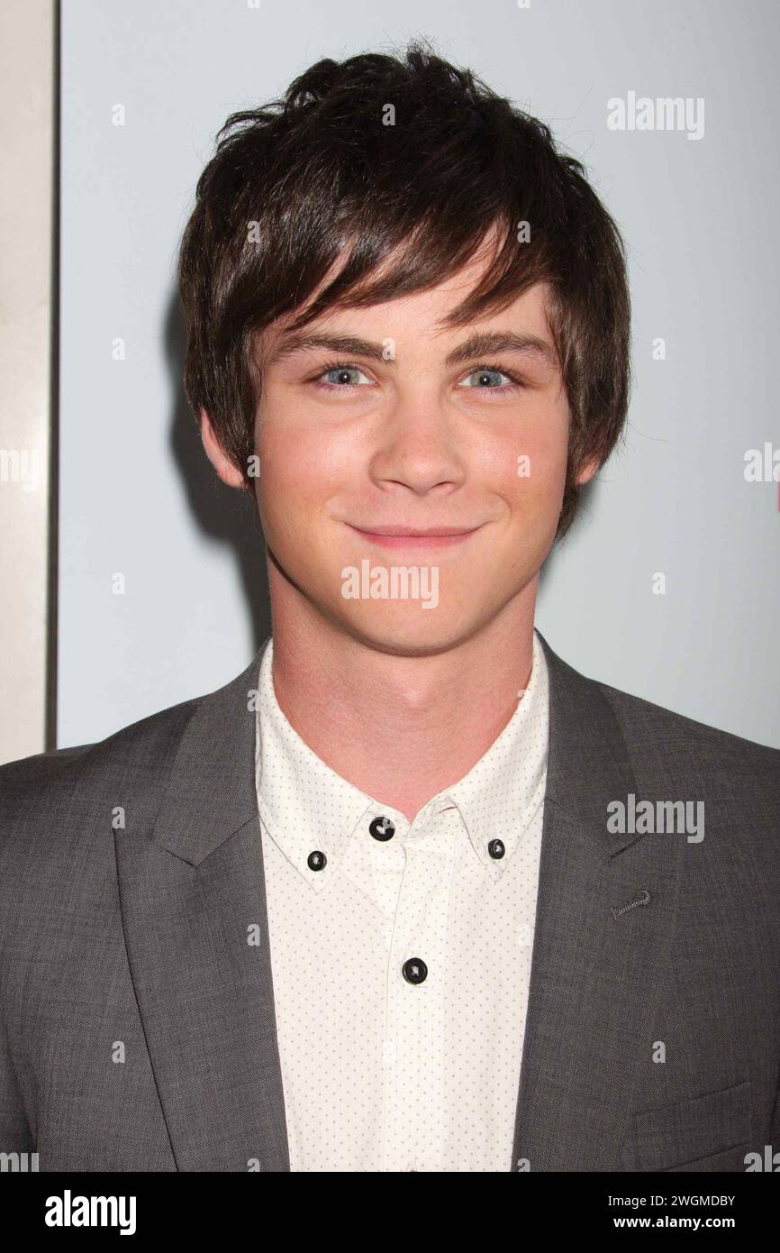 Logan Lerman attends the premiere of Herrick Entertainment's "My One ...