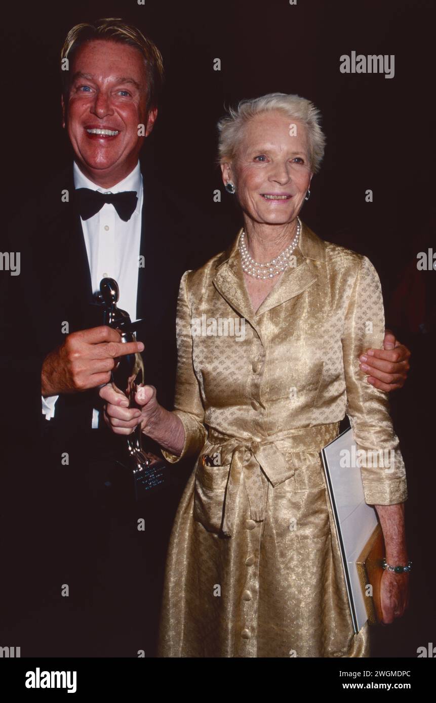 Paul Wilmot and C. Z. Guest attend the 2002 CFDA Fashion Awards at The ...