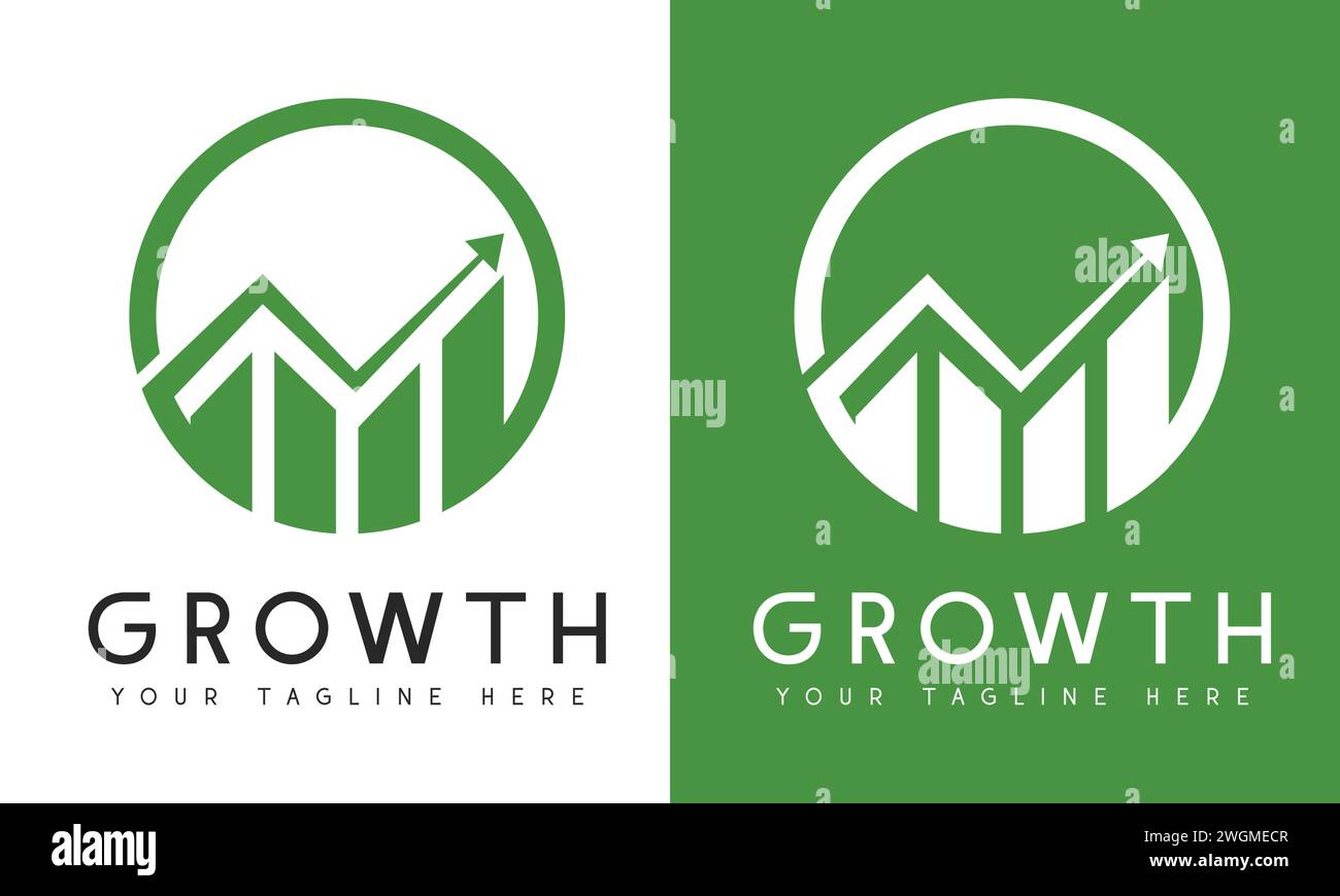 Business and Finance Growth Logo Design Investment Logotype Growth ...