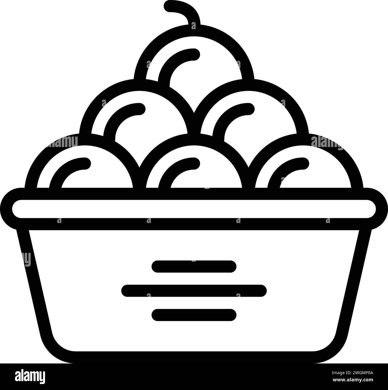 Icon for full,filled Stock Vector Image & Art - Alamy