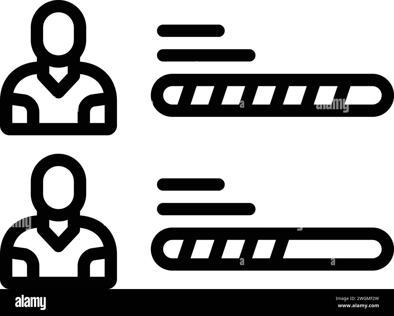 Election results vector vectors Black and White Stock Photos & Images ...