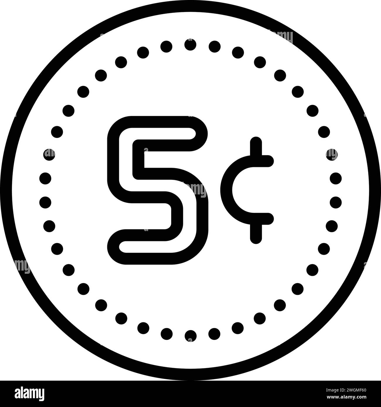 Nickel Stock Vector Images - Alamy