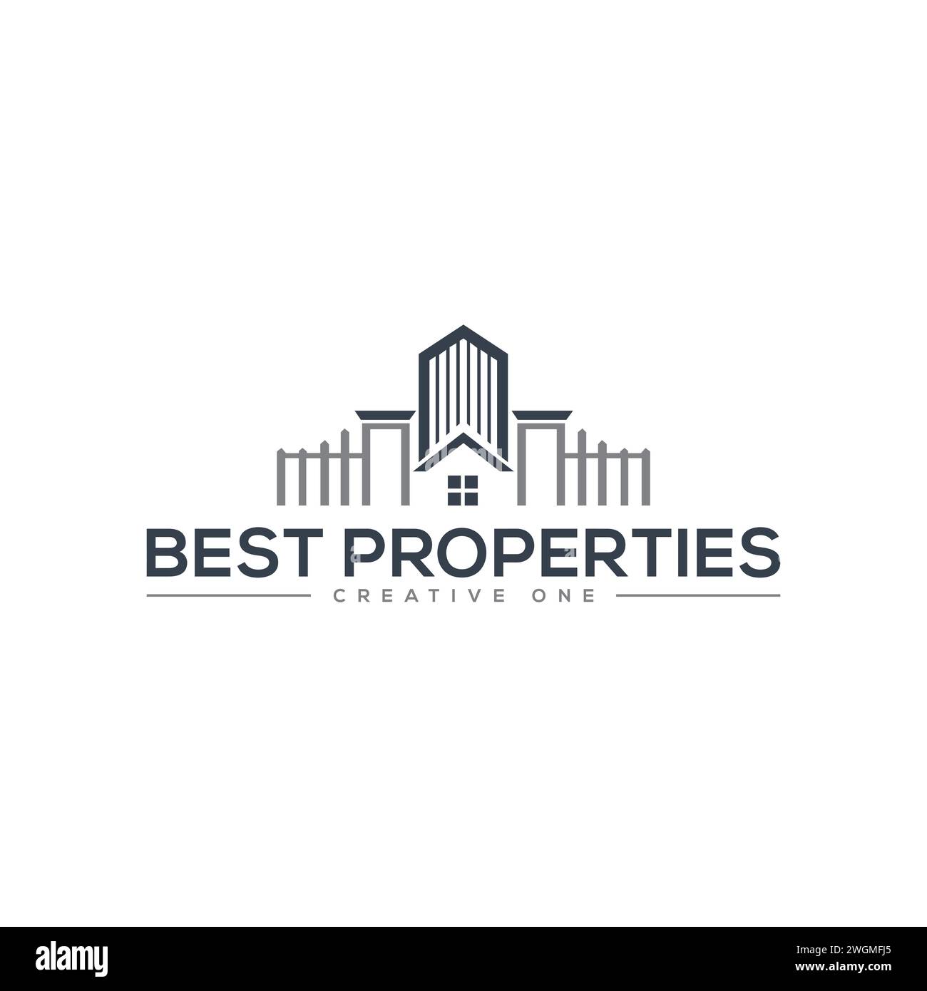 Real Estate Logo Design. unique and Modern logo Design Stock Vector ...