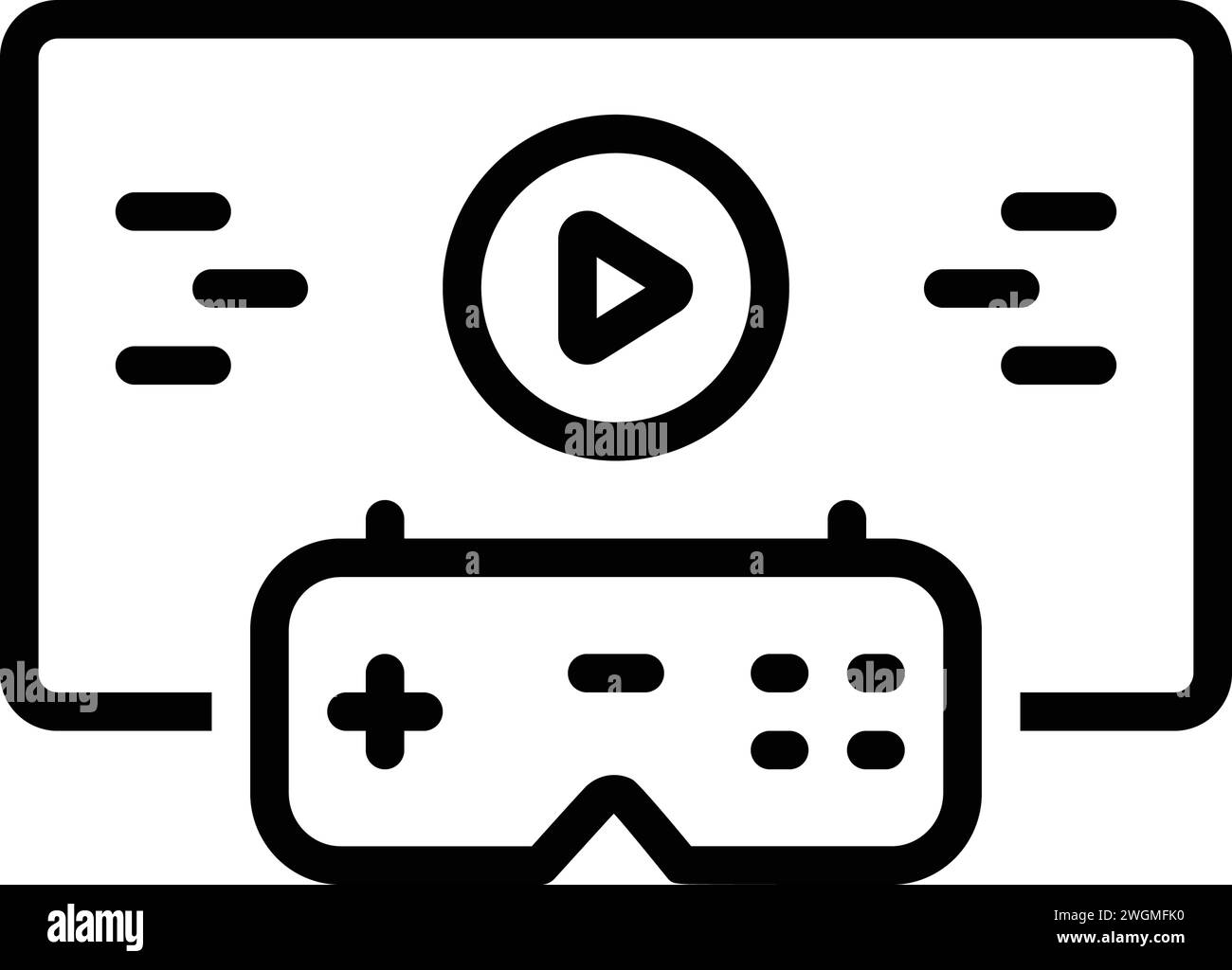 Online console Black and White Stock Photos & Images - Alamy