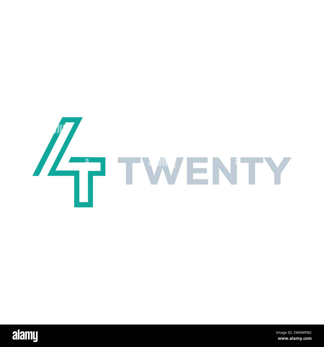 4T Letter Logo Design Stock Vector Image & Art - Alamy