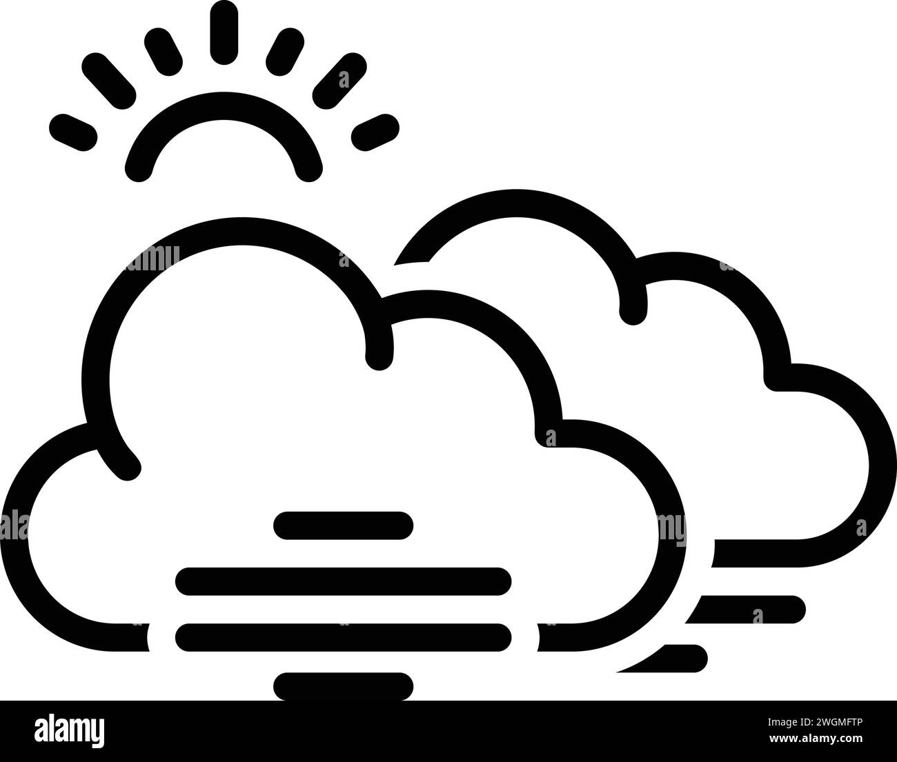 Fog logo Black and White Stock Photos & Images - Alamy