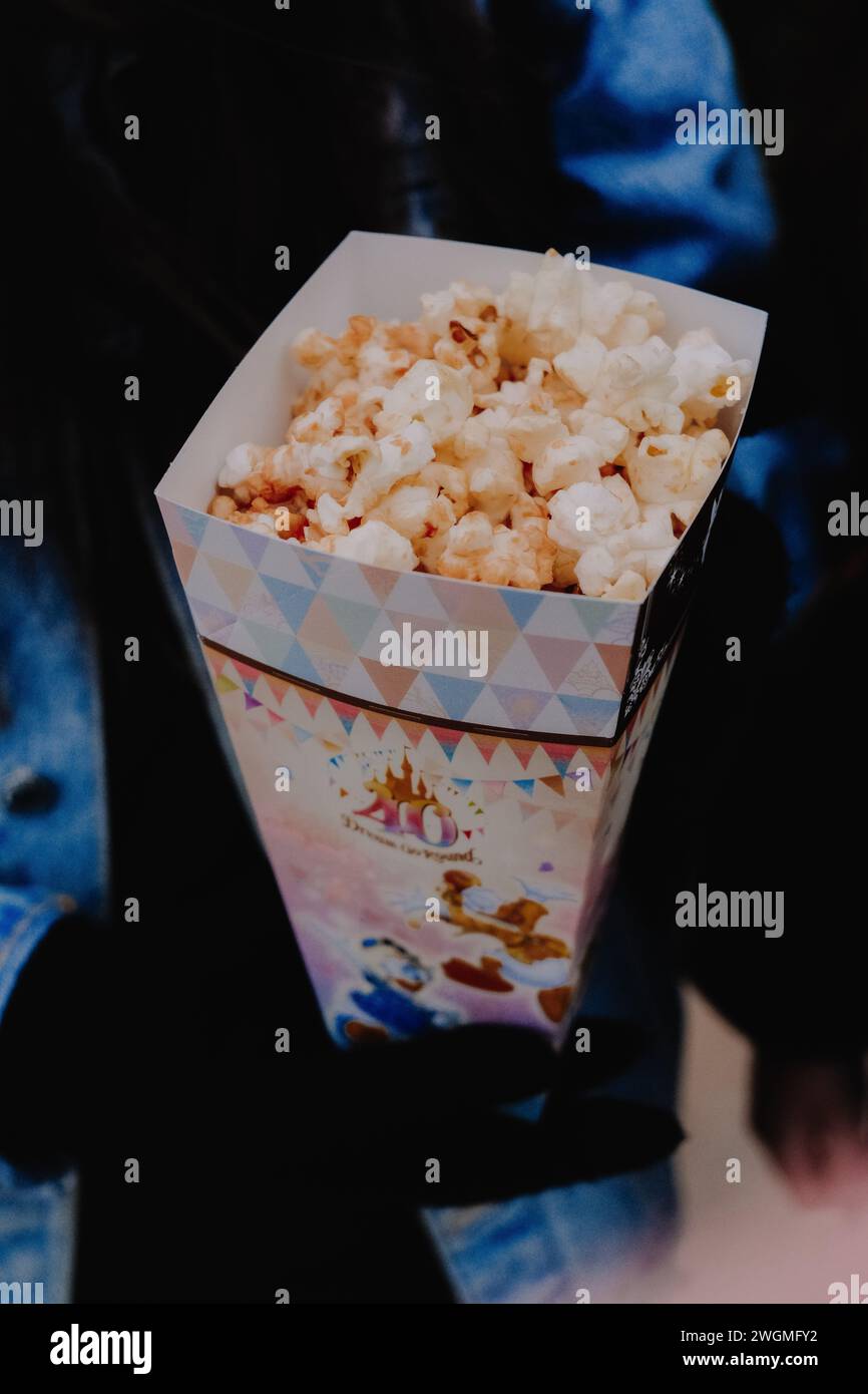 Tokyo Disneysea, Flavoured popcorn, Tokyo, Japan, Disney Stock Photo ...