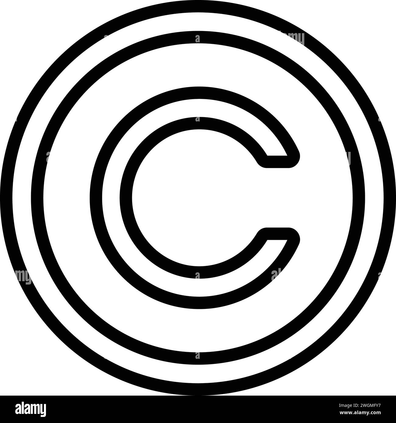 Cc letter Stock Vector Images - Alamy