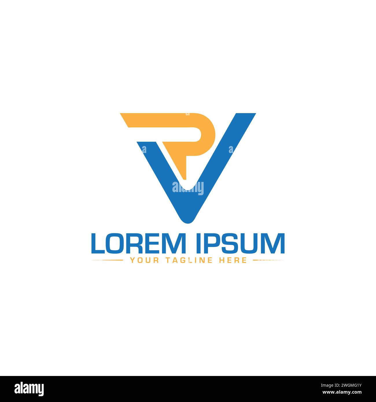 VR Letter Logo Design. Creative VR Logo Design Stock Vector Image & Art ...