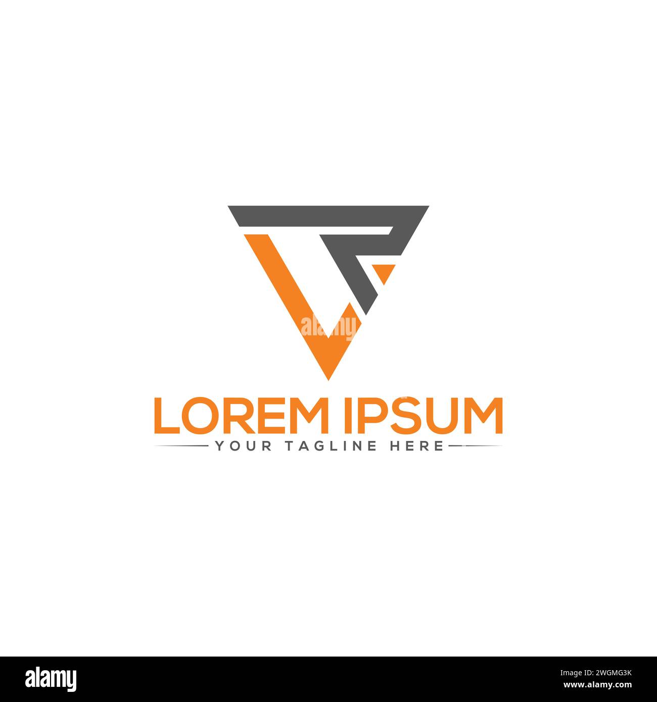 VR Letter Logo Design. Creative VR Logo Design Stock Vector Image & Art ...