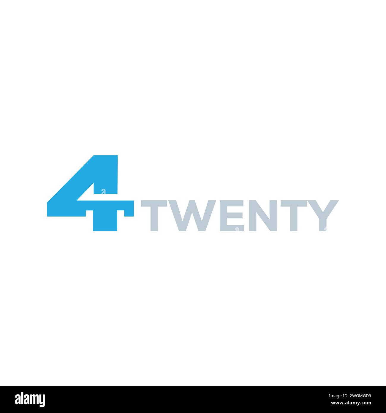 Letter 4t logo hi-res stock photography and images - Alamy