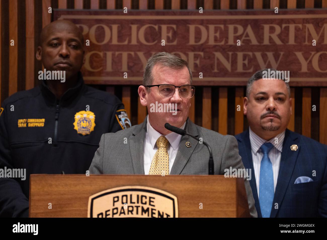 New York, New York, USA. 5th Feb, 2024. Chief of Detectives Joseph ...
