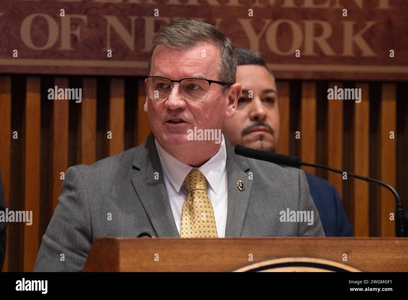 New York, New York, USA. 5th Feb, 2024. Chief of Detectives Joseph ...