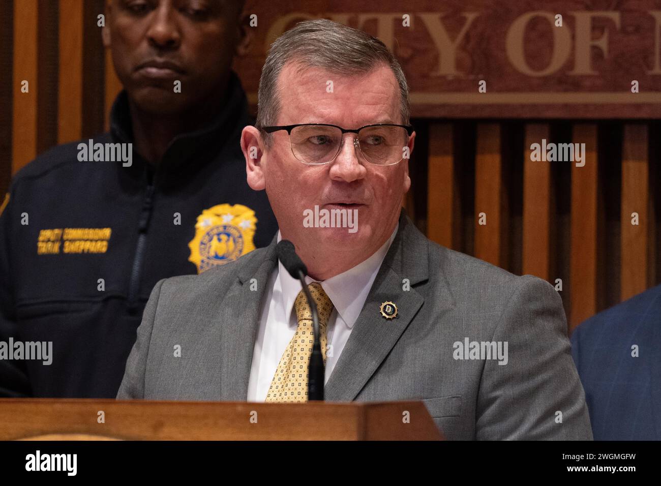 New York, New York, USA. 5th Feb, 2024. Chief of Detectives Joseph ...