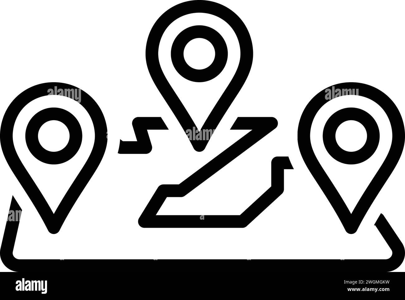 Icon for zones,area Stock Vector Image & Art - Alamy