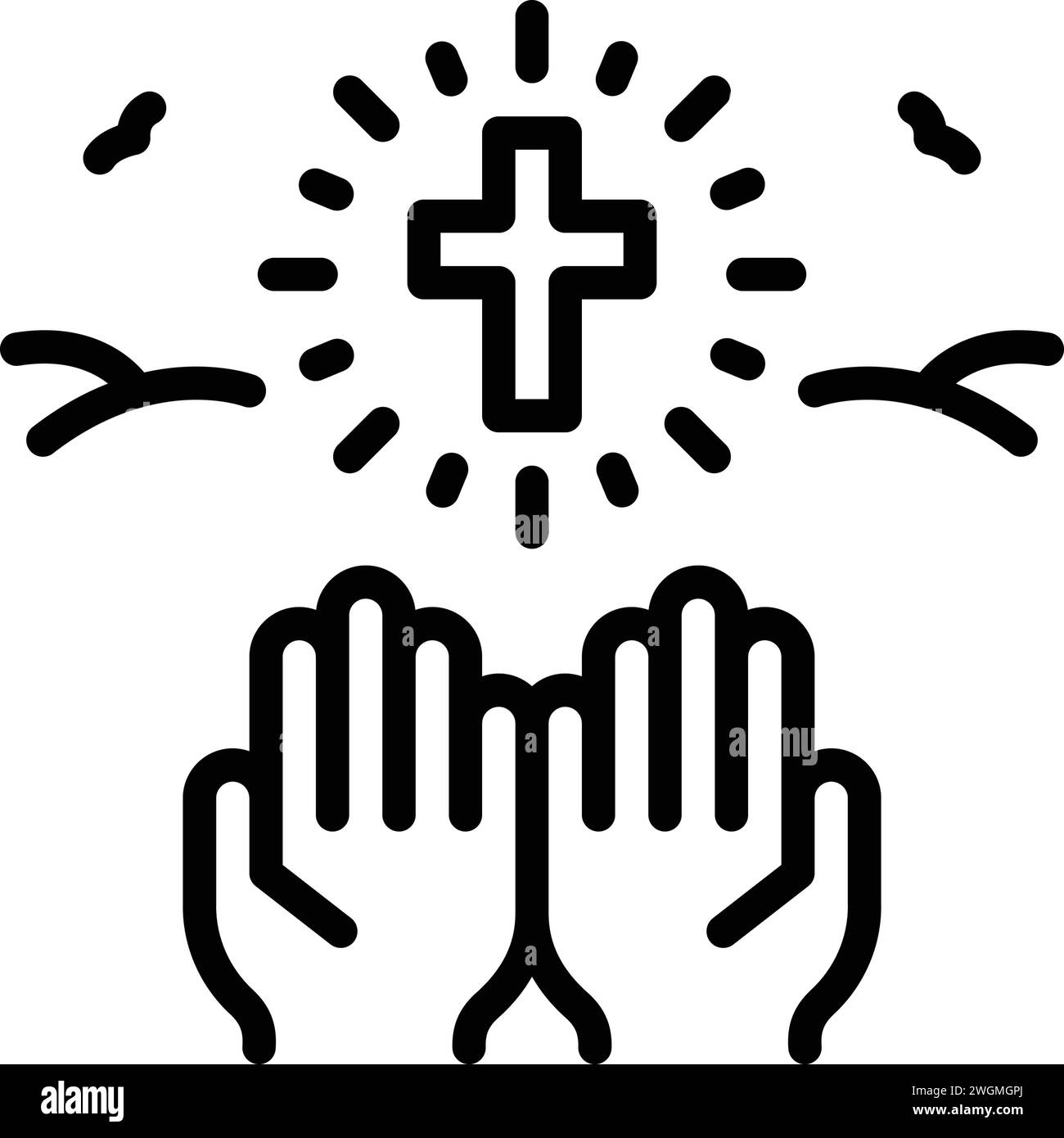 Prayer request Stock Vector Images - Alamy