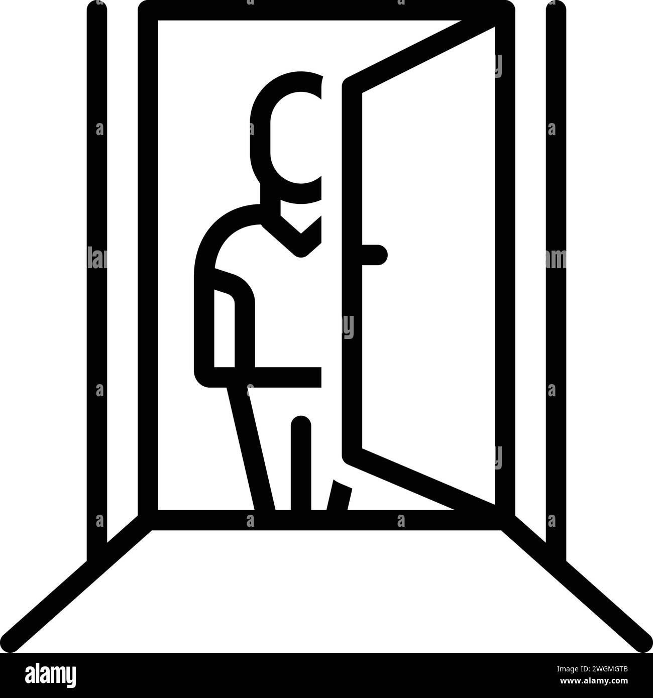 Arrive vector vectors Black and White Stock Photos & Images - Alamy