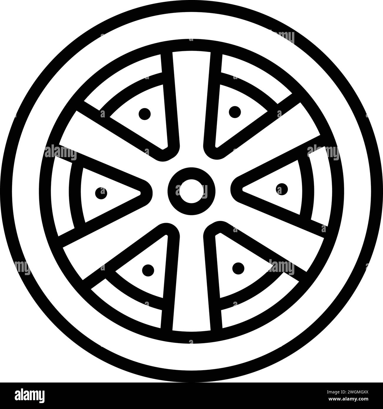 Rim icon Black and White Stock Photos & Images - Alamy