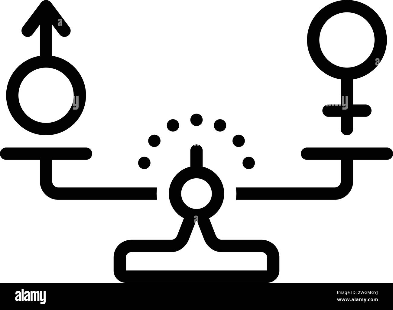 Equal balance Stock Vector Images - Alamy