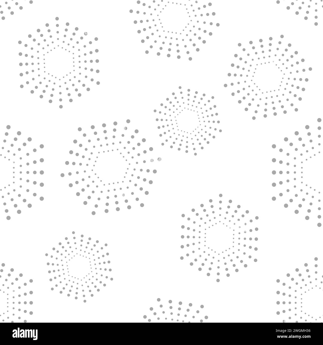 Abstract geometric pattern of the points. A seamless vector background ...