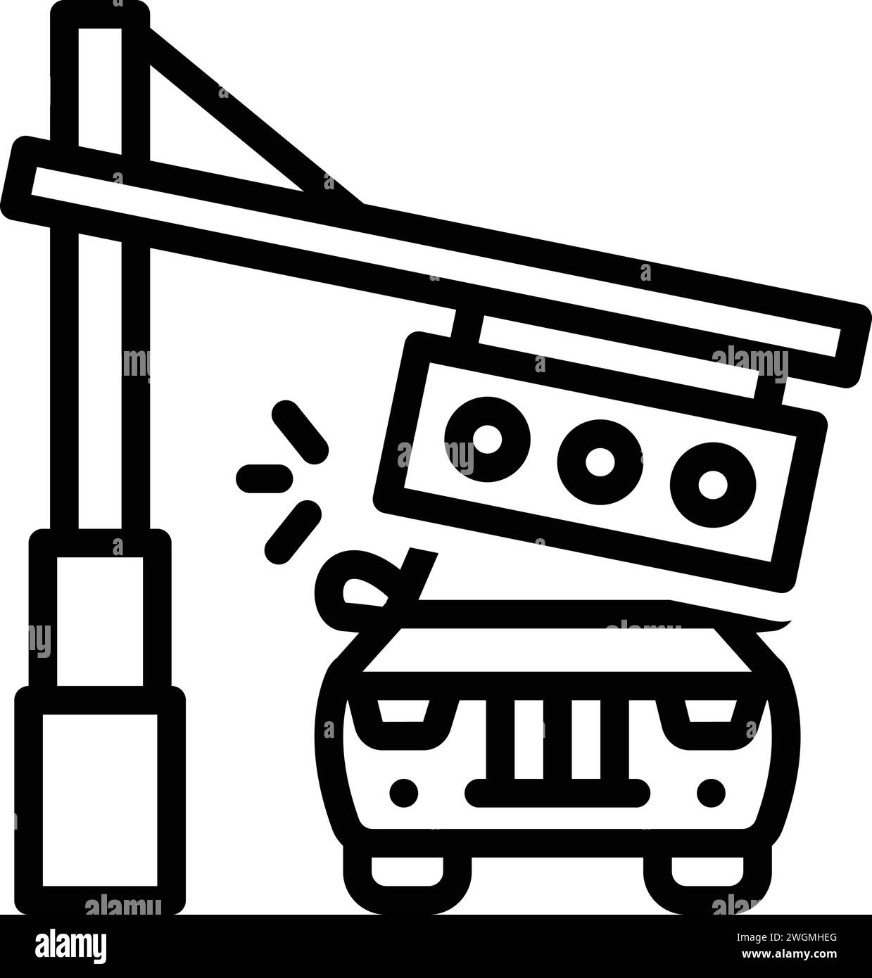 The stoppage Cut Out Stock Images & Pictures - Alamy