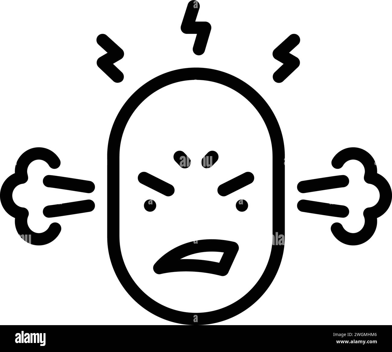 Anger angry Stock Vector Images - Alamy