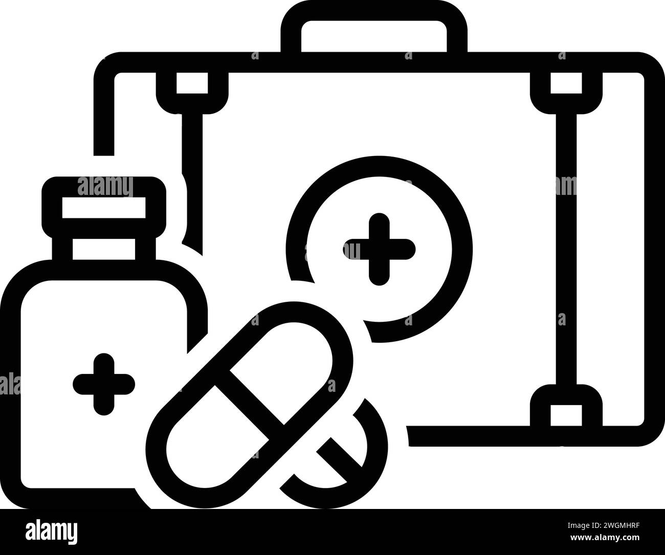 Icon for medicare; medicaid Stock Vector Image & Art - Alamy