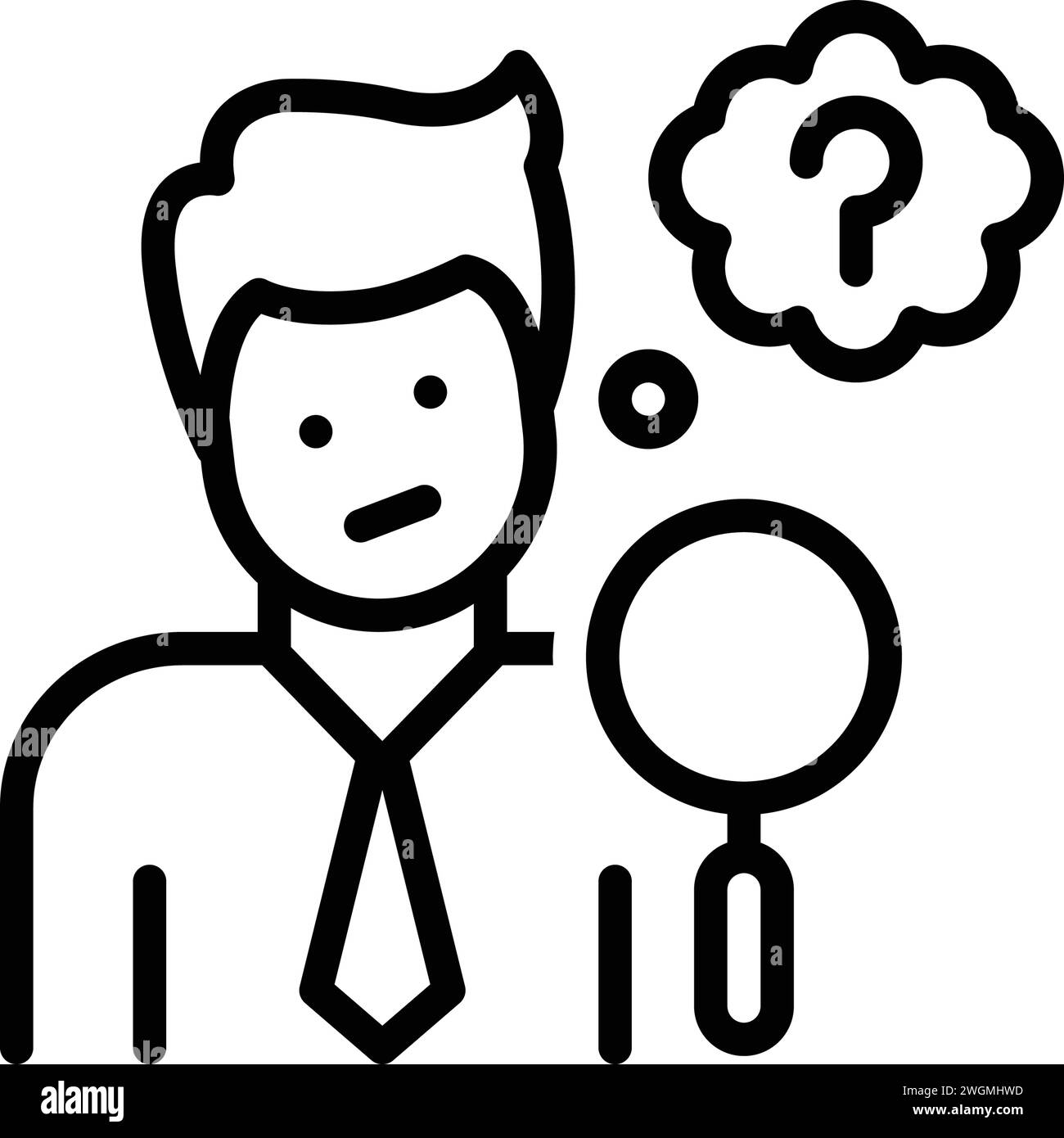 Curious mood Black and White Stock Photos & Images - Alamy