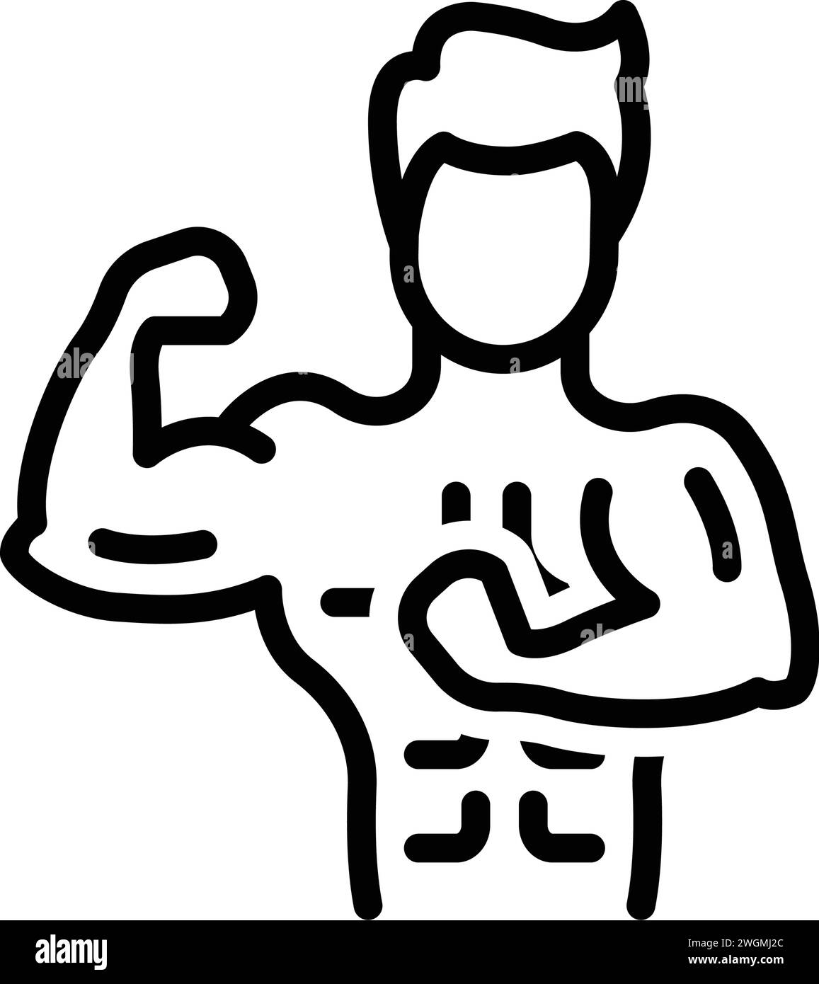 Icon for strength; power Stock Vector Image & Art - Alamy